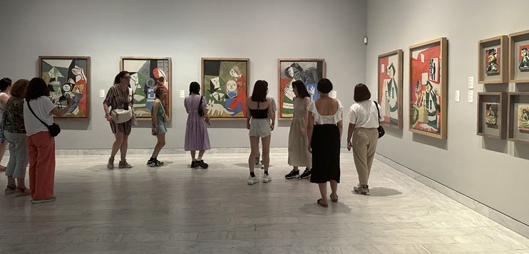 Famous paintings in the Picasso Museum Barcelona - Americans in Barcelona